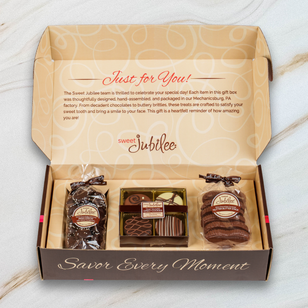 Cookie Box | Artisan Chocolate Cookie Box | Sweet Jubilee