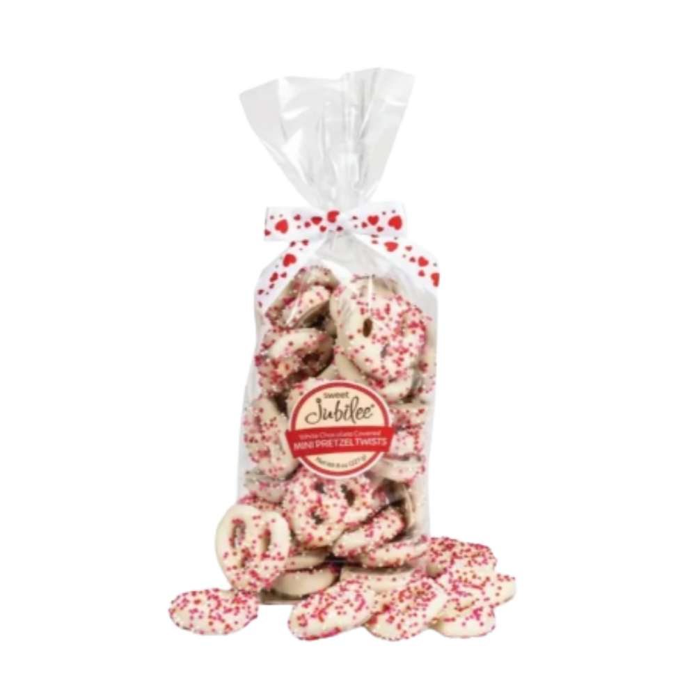 White Chocolate - Covered Mini Pretzels – Sweet Jubilee